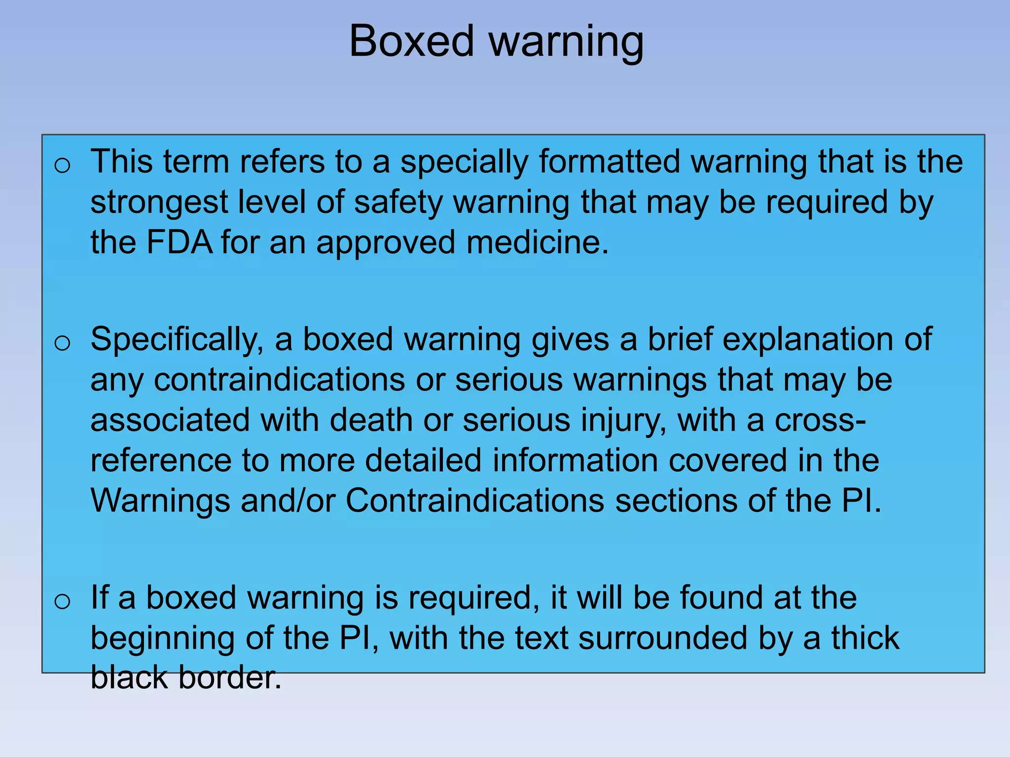 Prescribing information & Package insert (Please Comment before ...