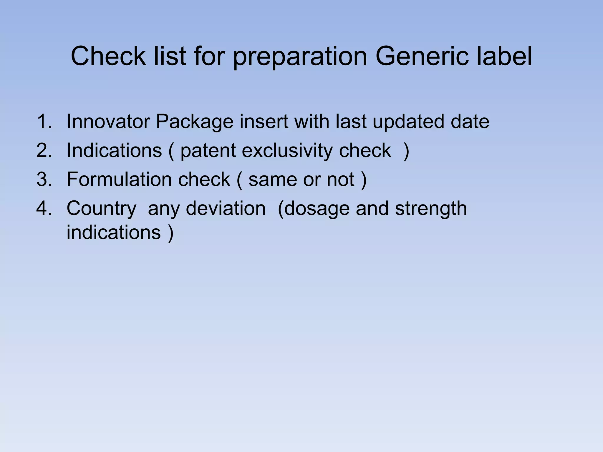 Prescribing information & Package insert (Please Comment before ...