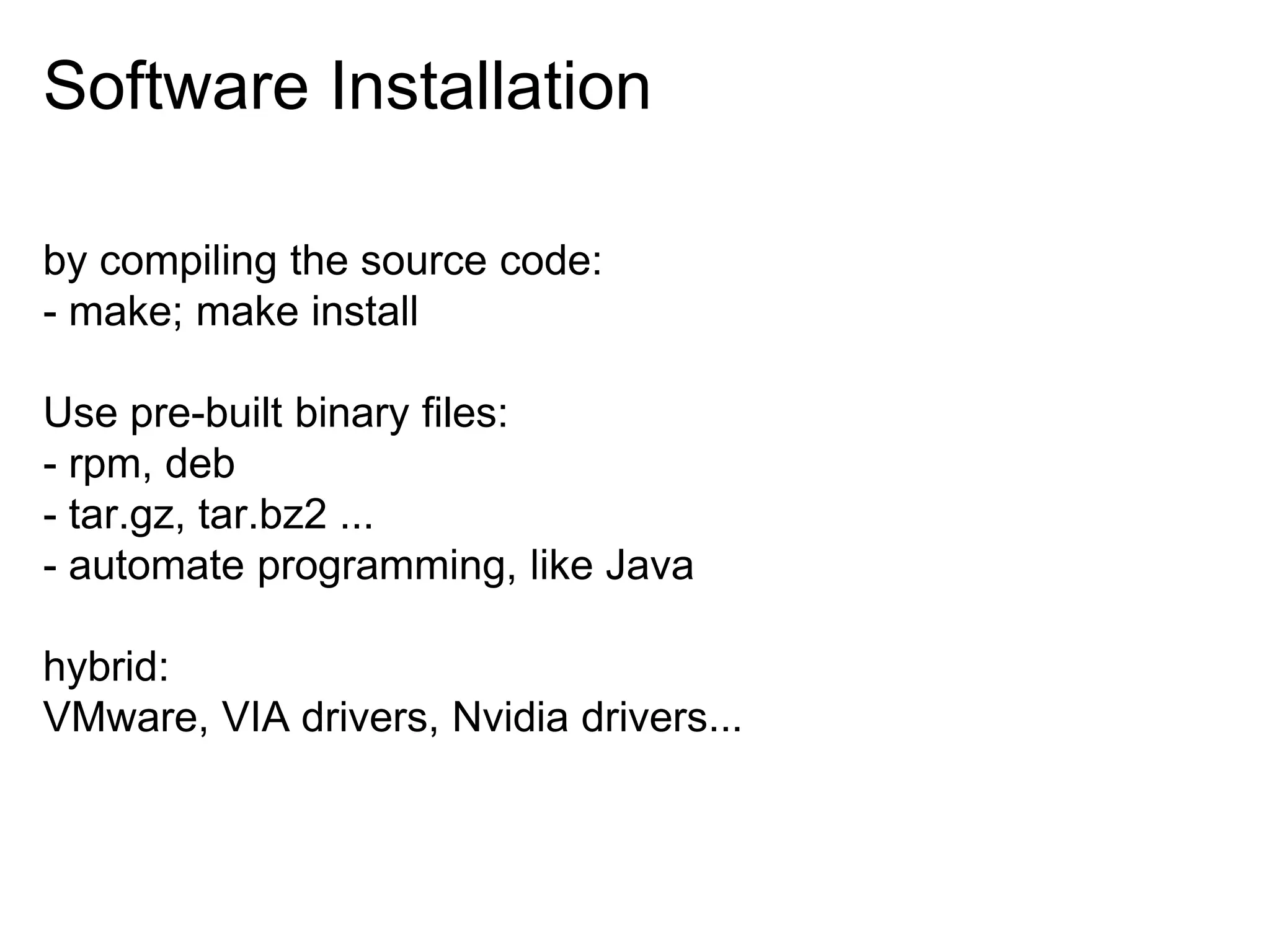 Package Management Systems on GNU/Linux | PPTX
