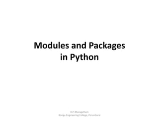 package module in the python environement.pptx