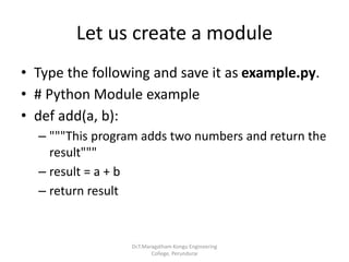 package module in the python environement.pptx