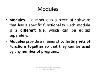 package module in the python environement.pptx