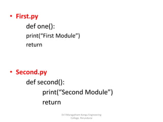 package module in the python environement.pptx