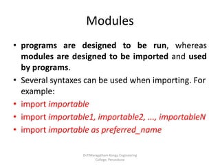 package module in the python environement.pptx