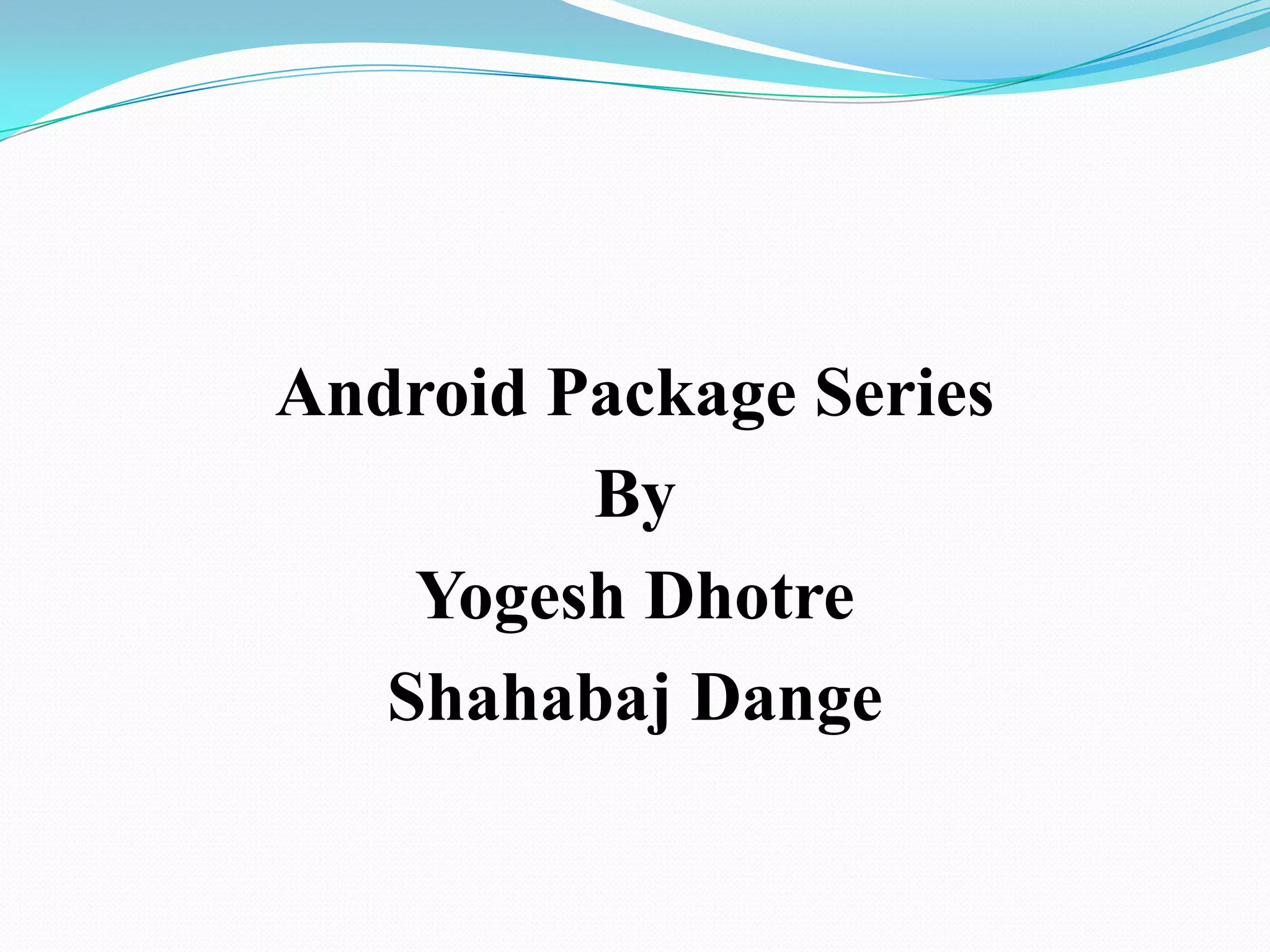 Package ppt1 | PPT