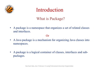 Packages | PPT