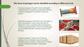 The core role of Packages in a Logistics Network | PPT