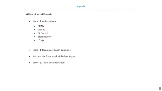 How to install & update R packages? | PDF | Computer Software and ...