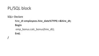 Packages - PL/SQL | PDF