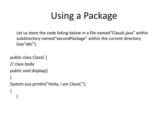 packages unit 5 .ppt