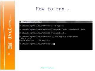 Packages and interfaces | PPT