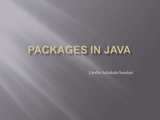 Packages in java | PPT
