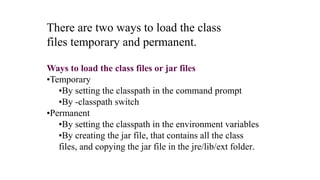 Packages in java | PPT