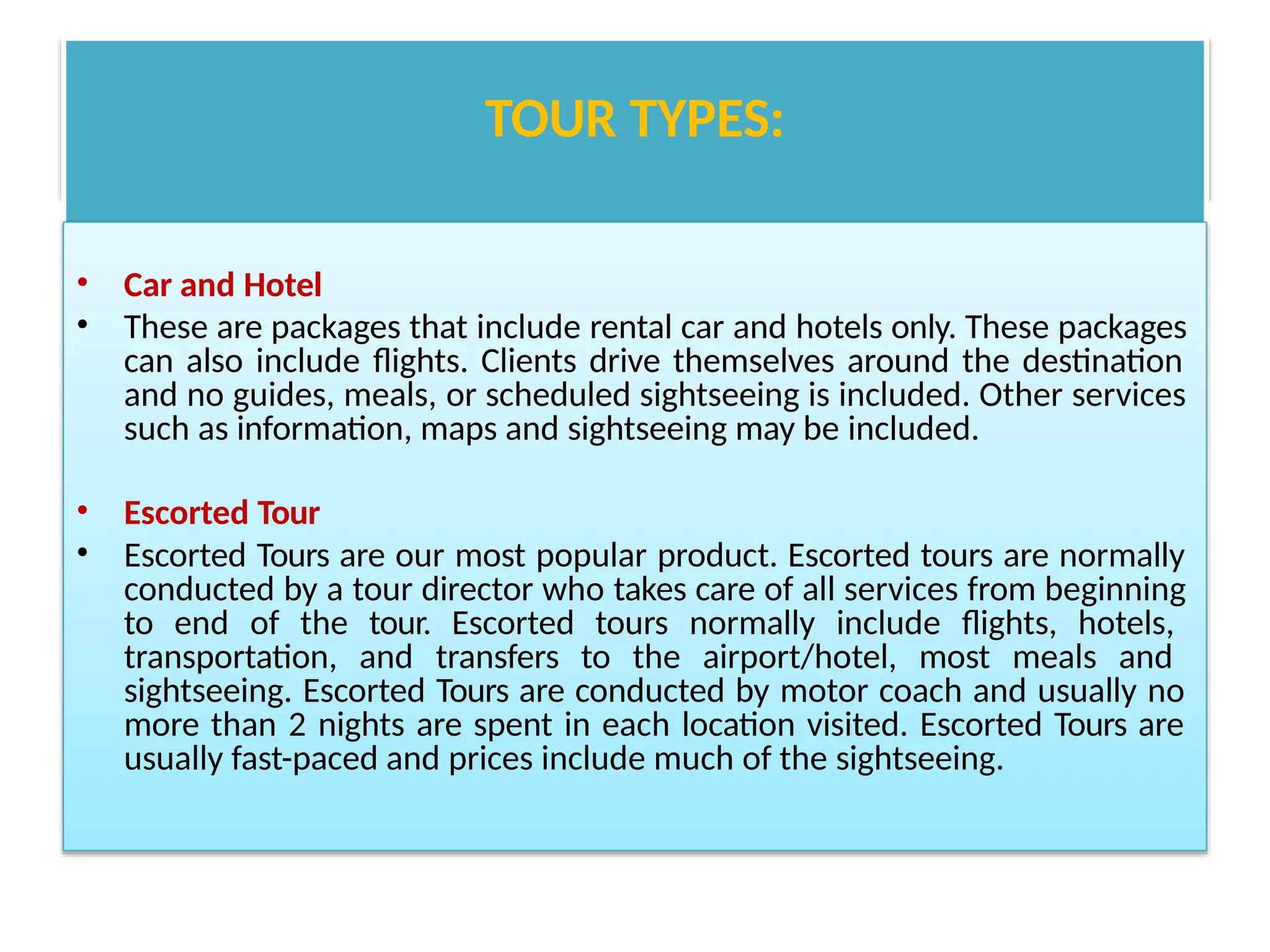 packagetour.pptx. Toursim and travel management | PPTX
