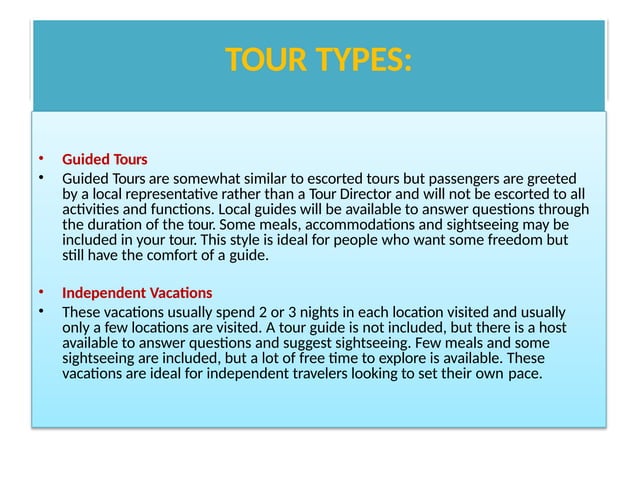 packagetour.pptx. Toursim and travel management | PPTX