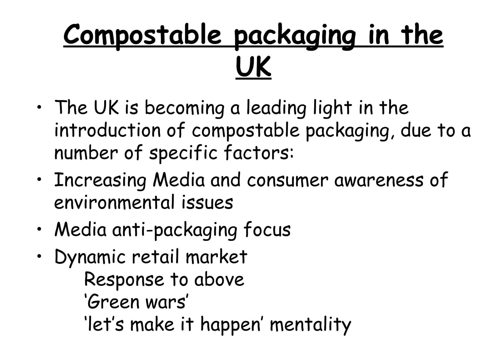 Biodegradable Packaging | PPT