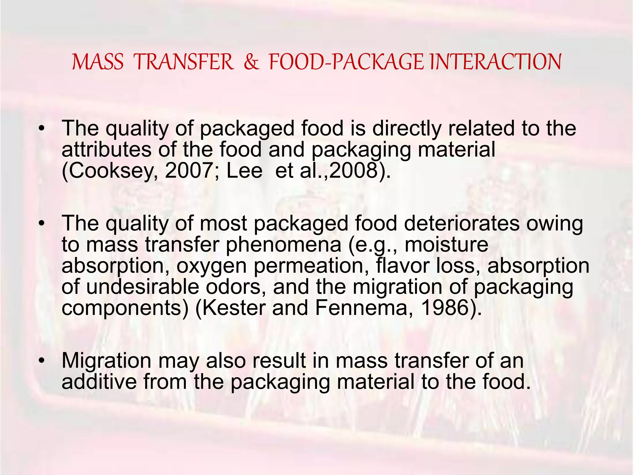 Food Packaging (Food Processing Technology) | PPTX