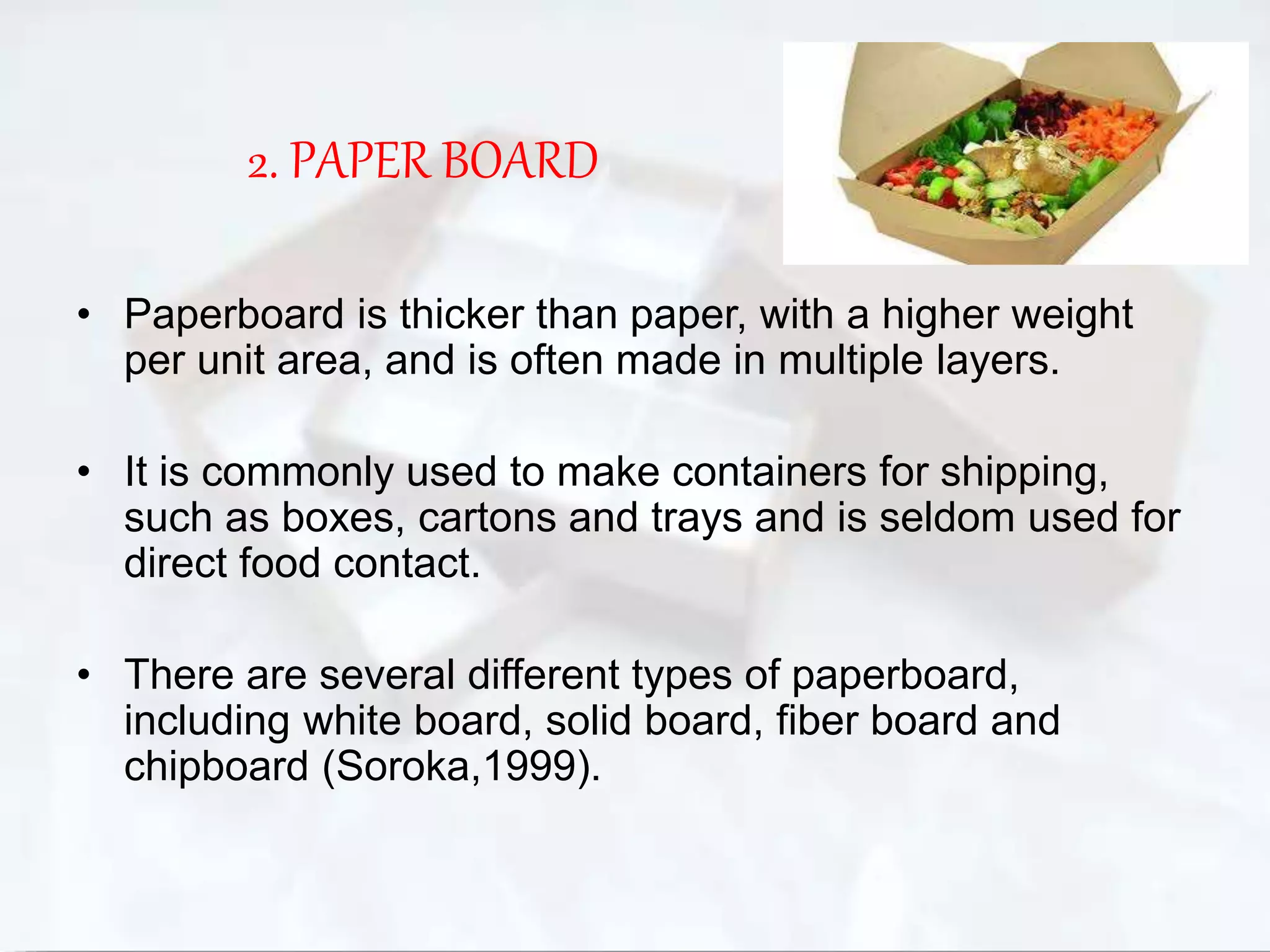 Food Packaging (Food Processing Technology) | PPTX