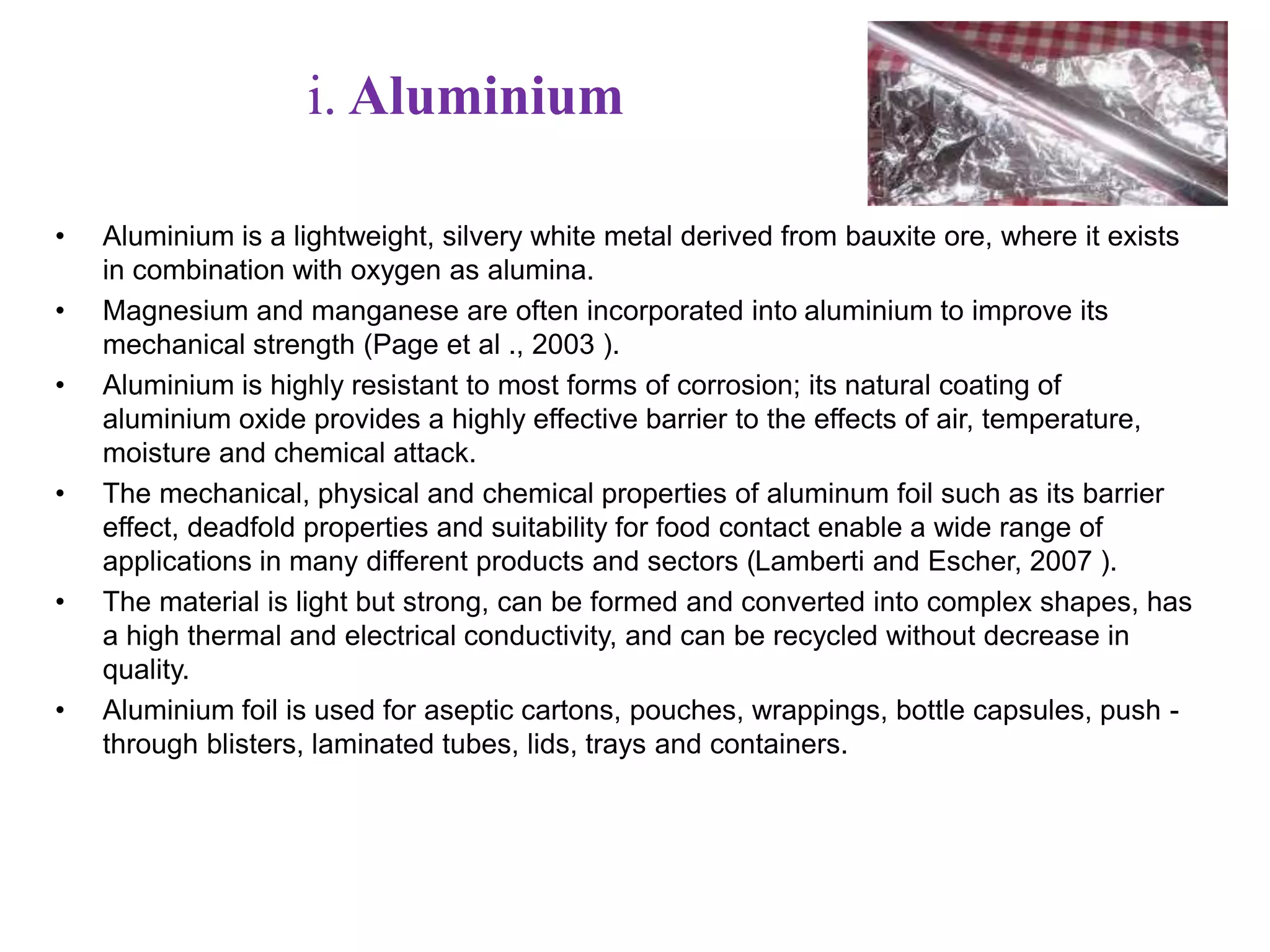 Food Packaging (Food Processing Technology) | PPTX