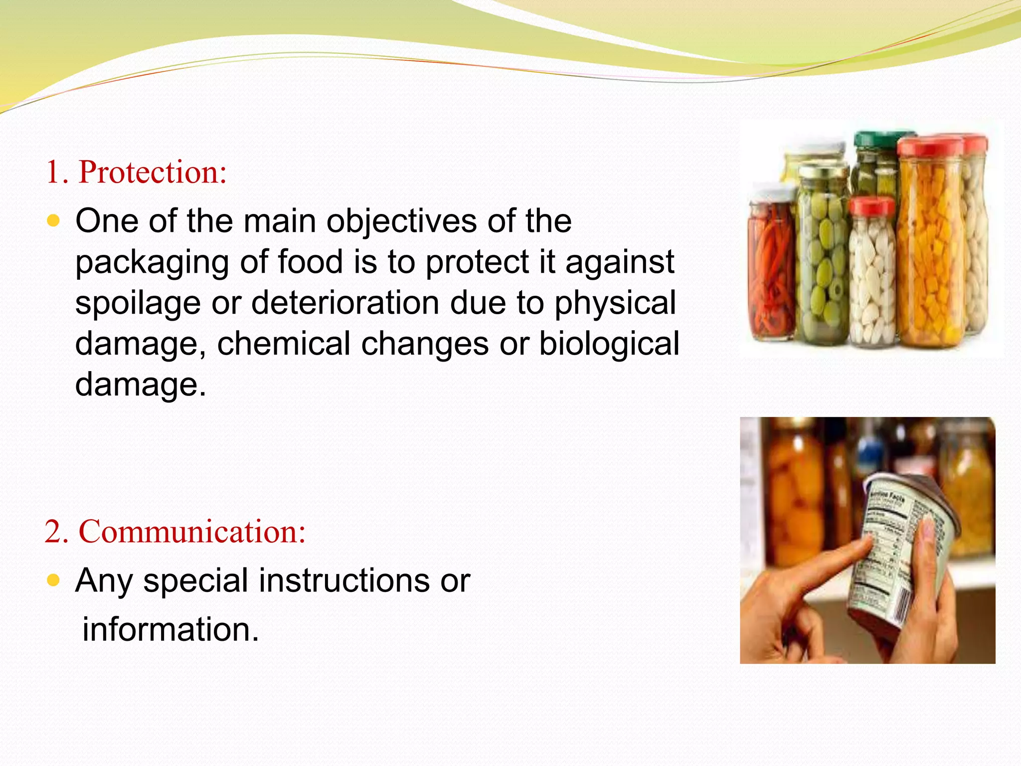 Food Packaging (Food Processing Technology) | PPTX