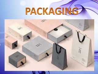 Packaging | PPTX | Business | Business and Finance