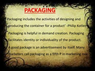 Packaging | PPTX | Business | Business and Finance
