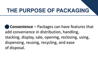 Packaging | PPT