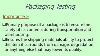 Package Testing, Control Atmosphere Packaging, Modified Atmosphere ...