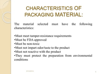 Packaging | PPTX