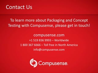 Packaging and Concept Testing Case Study | PPT