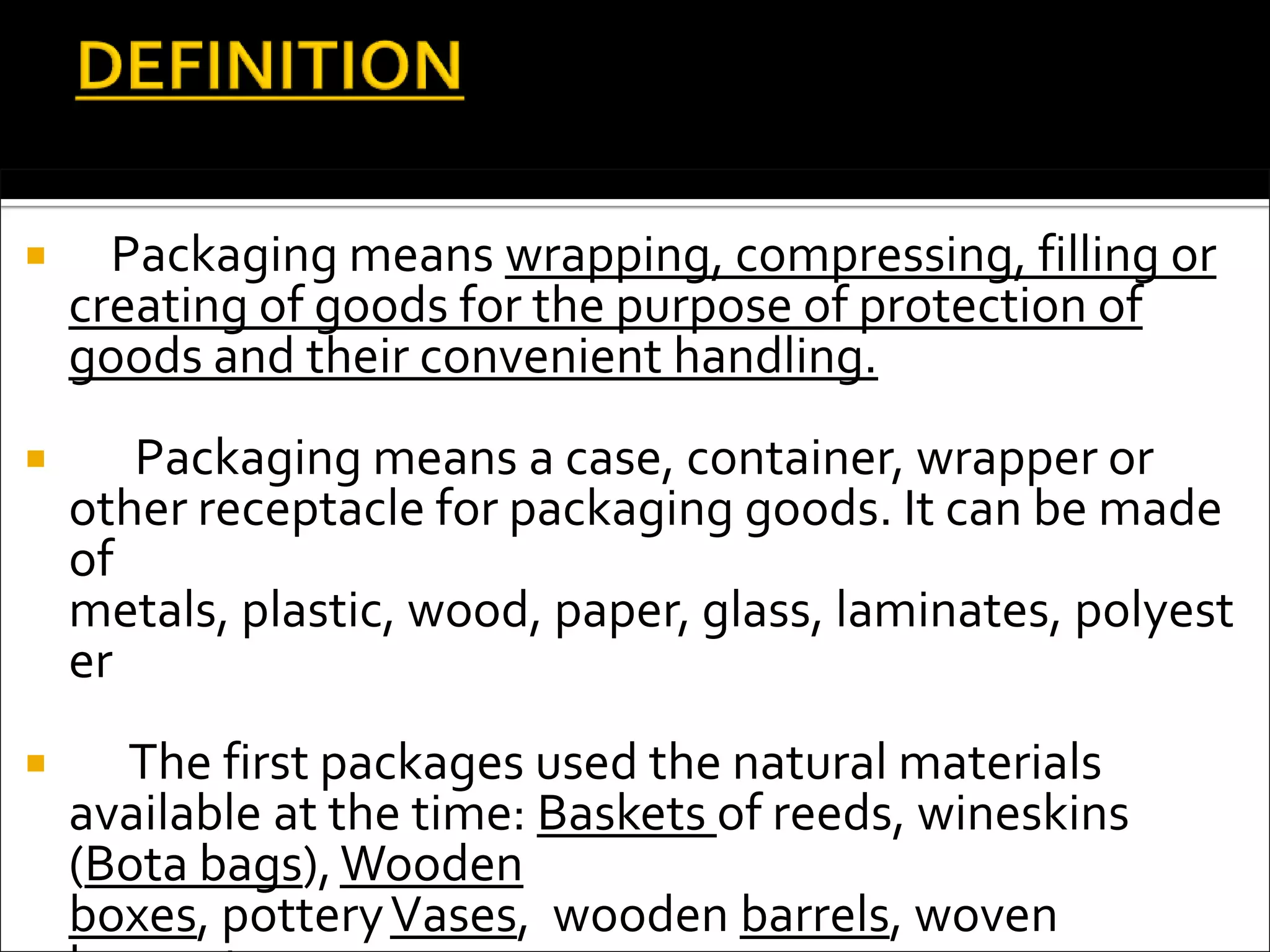 Packaging and labeling of apparel and tetiles | PPTX