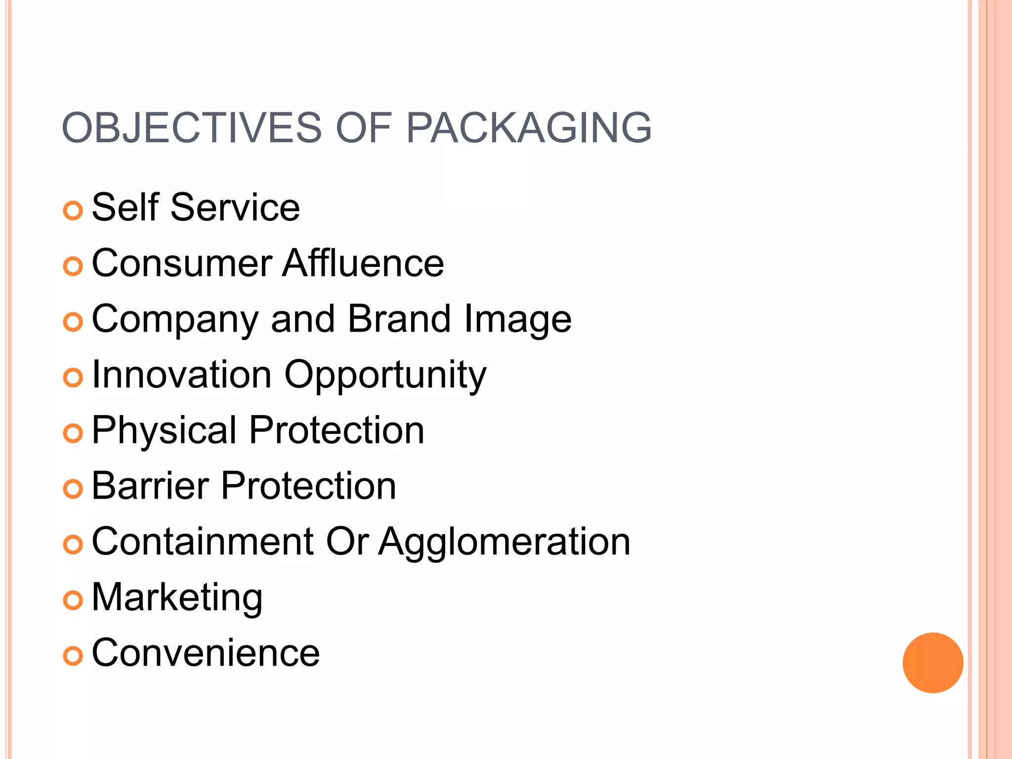 Packaging and labelling | PPT