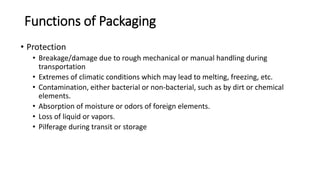 Packaging and Labelling in marketing management | PPTX