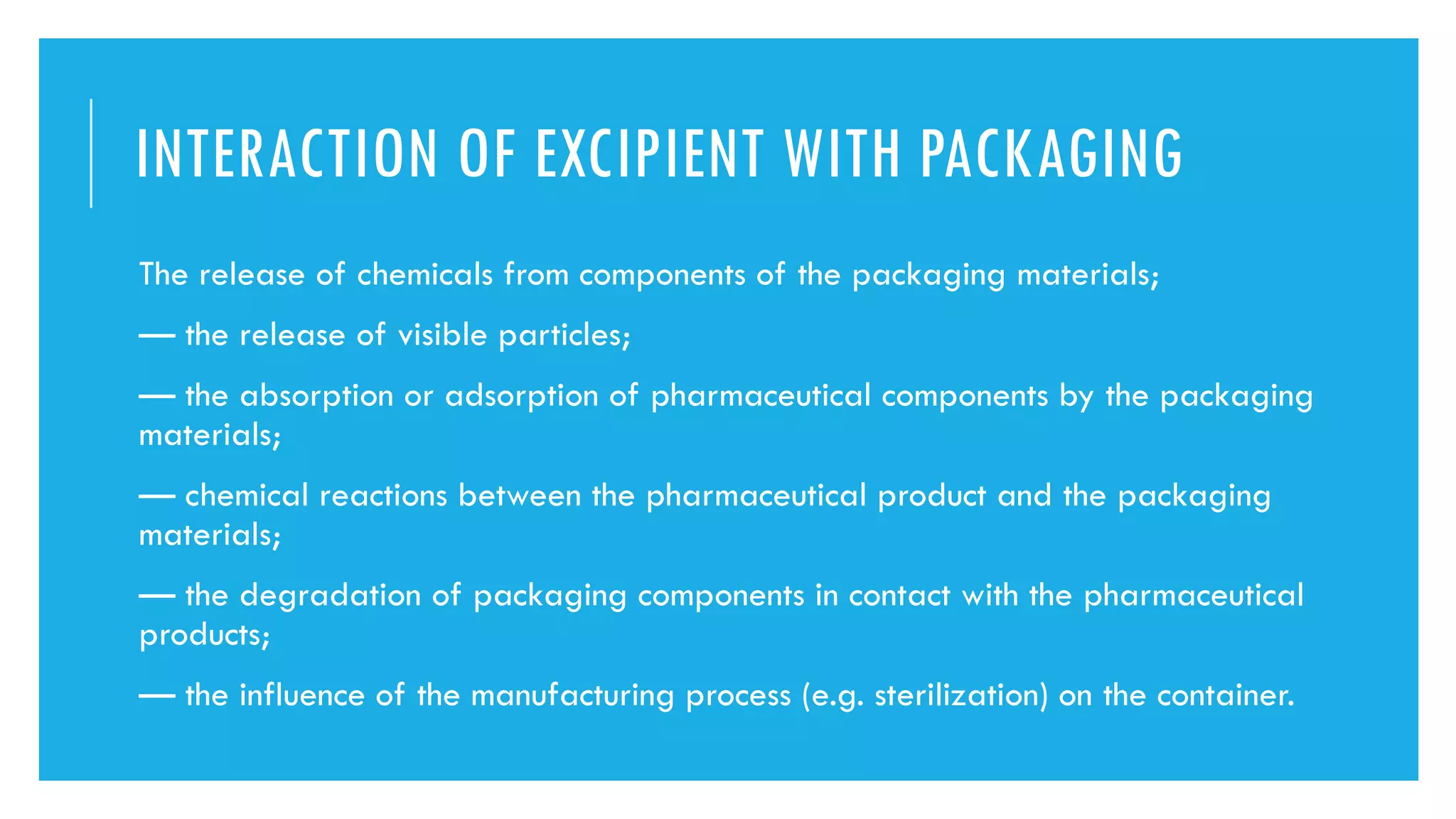 Pharmaceutical Packaging and storage sb | PDF