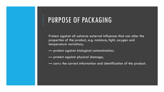 Pharmaceutical Packaging and storage sb | PDF