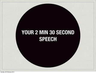 Packaging a winning table topics contest speech | PPT