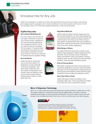 Fujifilm Packaging brochure | PDF