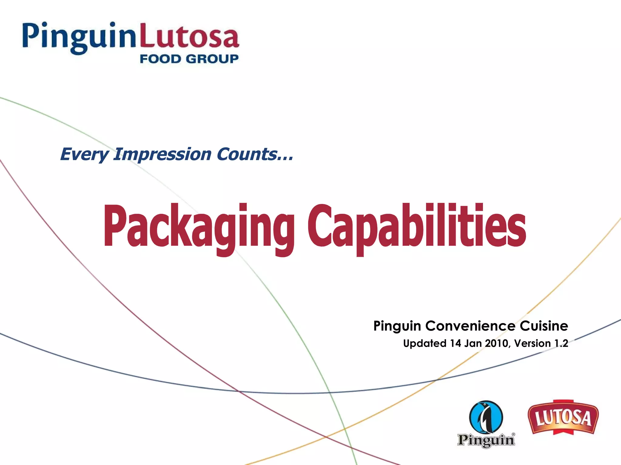 Packaging capabilities uk | PPT
