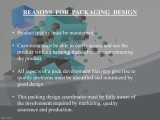 Packaging design ppt | PPTX