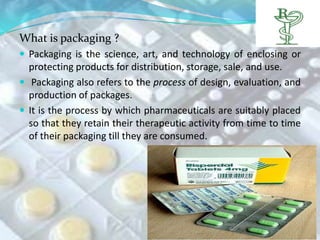 Packaging designs and specifications | PPTX