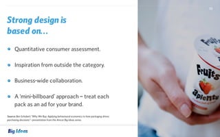 Packaging differentiation insights from Big Ideas 2017 | PPT