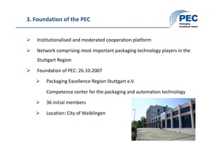Packaging Excellence Center (PEC) | PDF