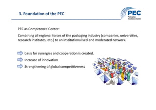 Packaging Excellence Center (PEC) | PDF
