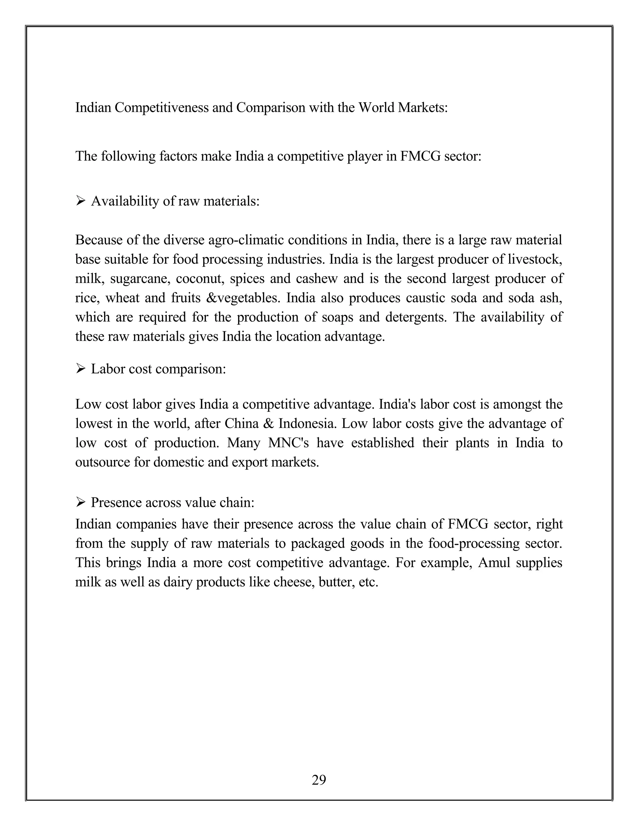 Role of Packaging in sales of FMCG products | DOC
