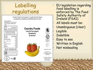 Packaging & food labelling | PPT