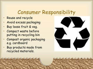 Packaging & food labelling | PPT