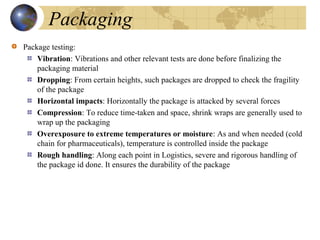 Packaging for the Logistics | PPT