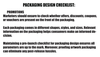Packaging guide | PPT