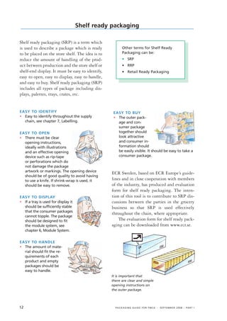 Packing Guide for groceries | PDF