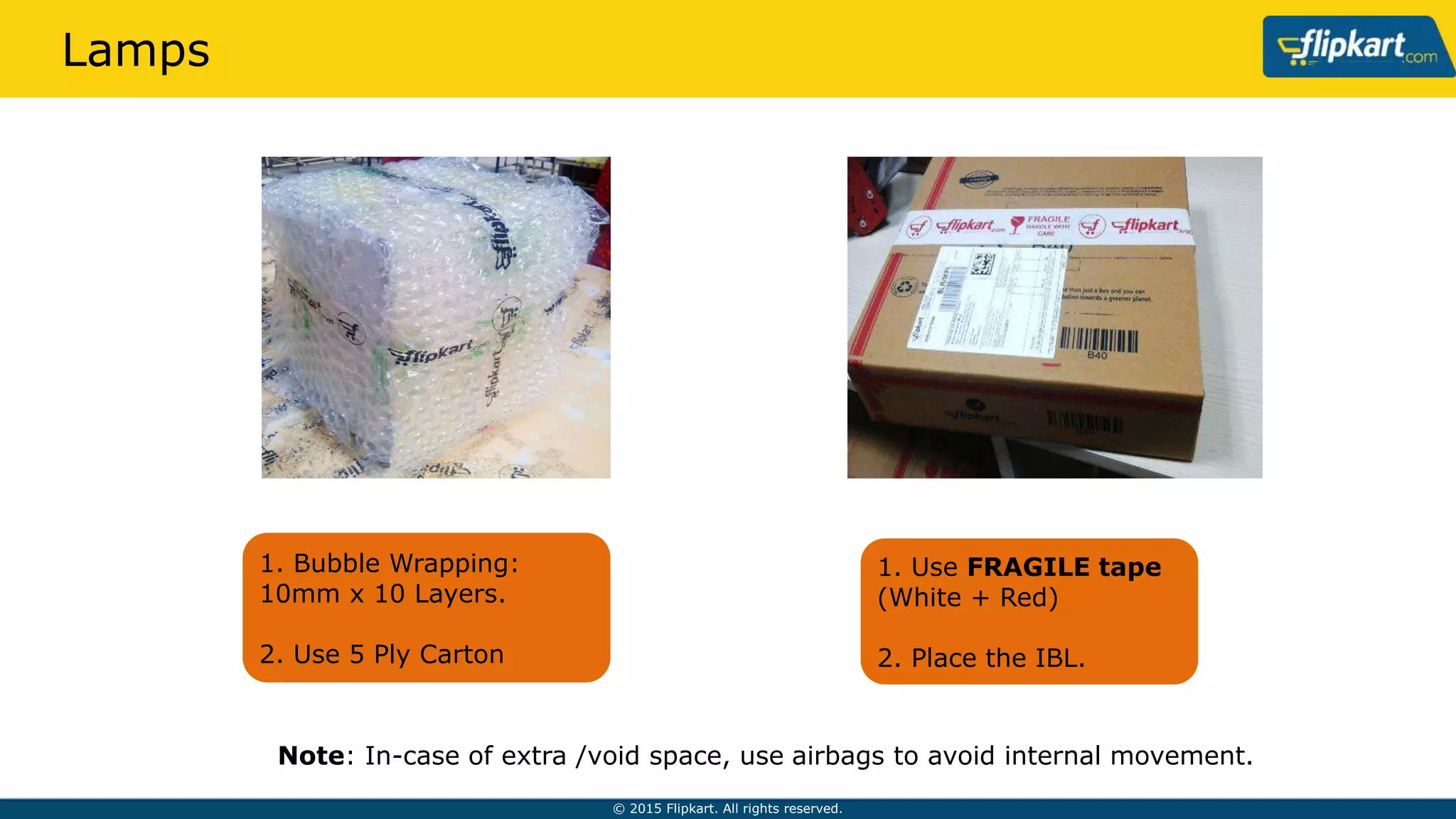 Packaging instructions - Fragile products | PDF
